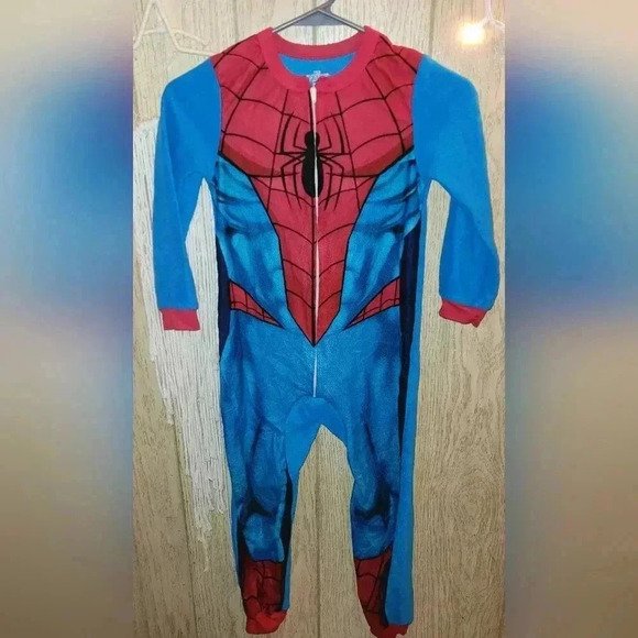 Marvel | Pajamas | Bogomarvel Spiderman Boys Pajama Sleeper | Poshmark